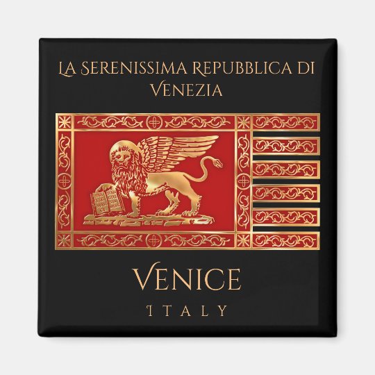 The Flag of Venice, Italy Magnet | Zazzle.com