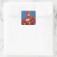 The Flash Arms Crossed Square Sticker | Zazzle