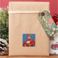 The Flash Arms Crossed Square Sticker | Zazzle