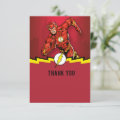 The Flash Birthday Thank You | Zazzle