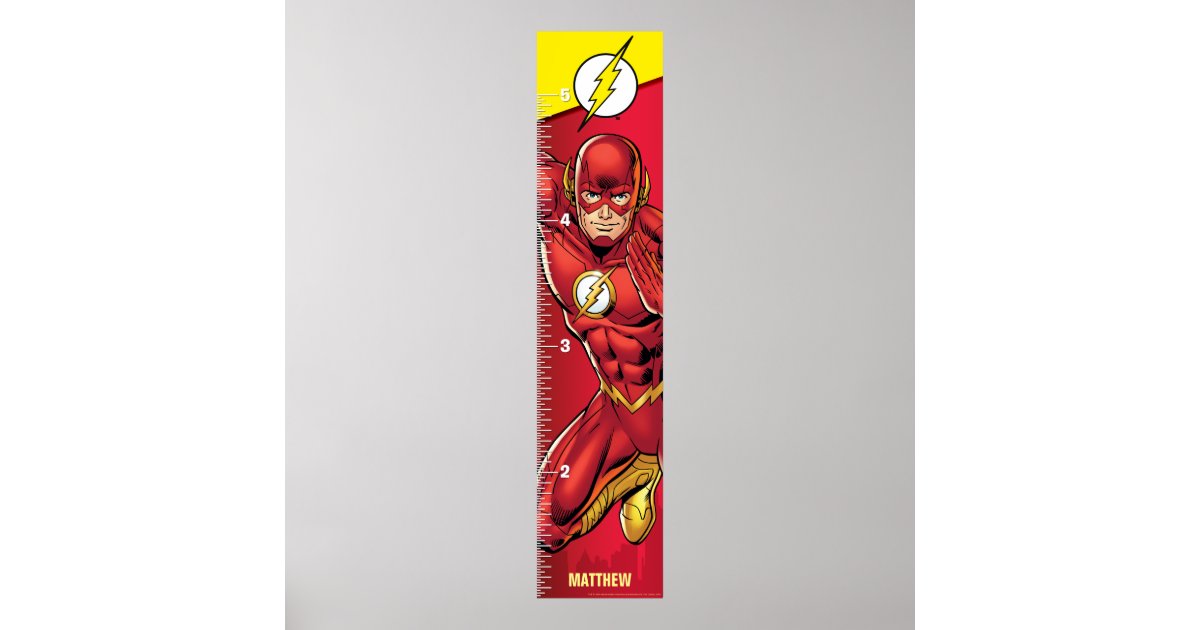 The Flash | Growth Chart | Zazzle