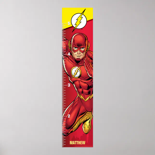 The Flash | Growth Chart | Zazzle