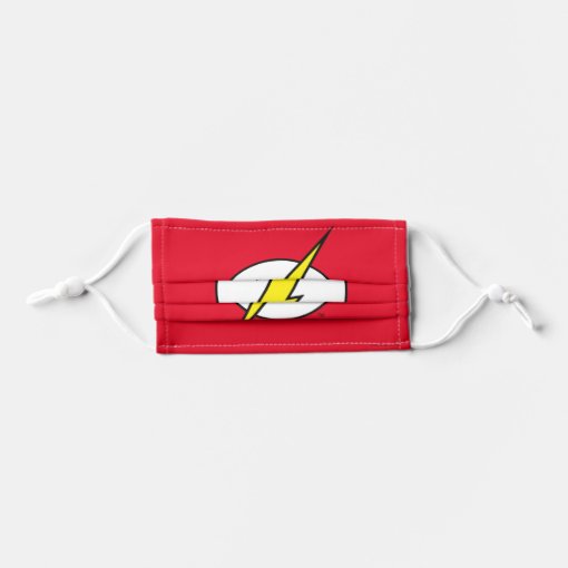 The Flash | Lightning Bolt Kids' Cloth Face Mask | Zazzle