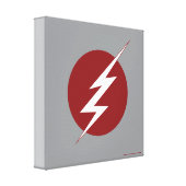 The Flash | Lightning Bolt Logo Canvas Print | Zazzle