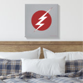 The Flash | Lightning Bolt Logo Canvas Print | Zazzle
