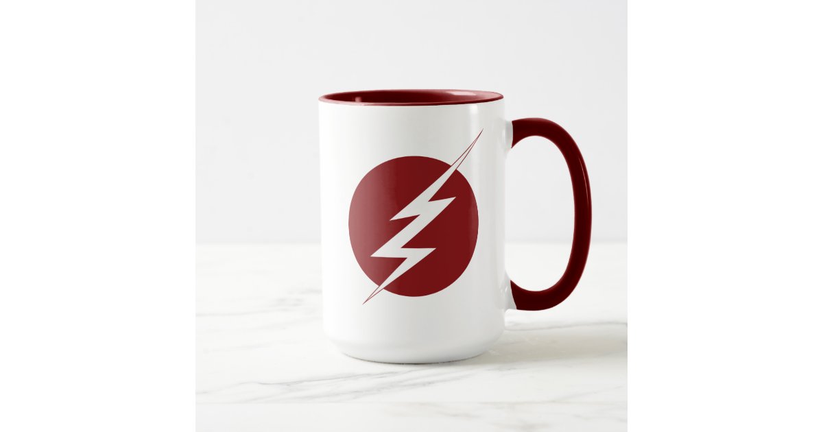 The Flash | Lightning Bolt Logo Mug | Zazzle