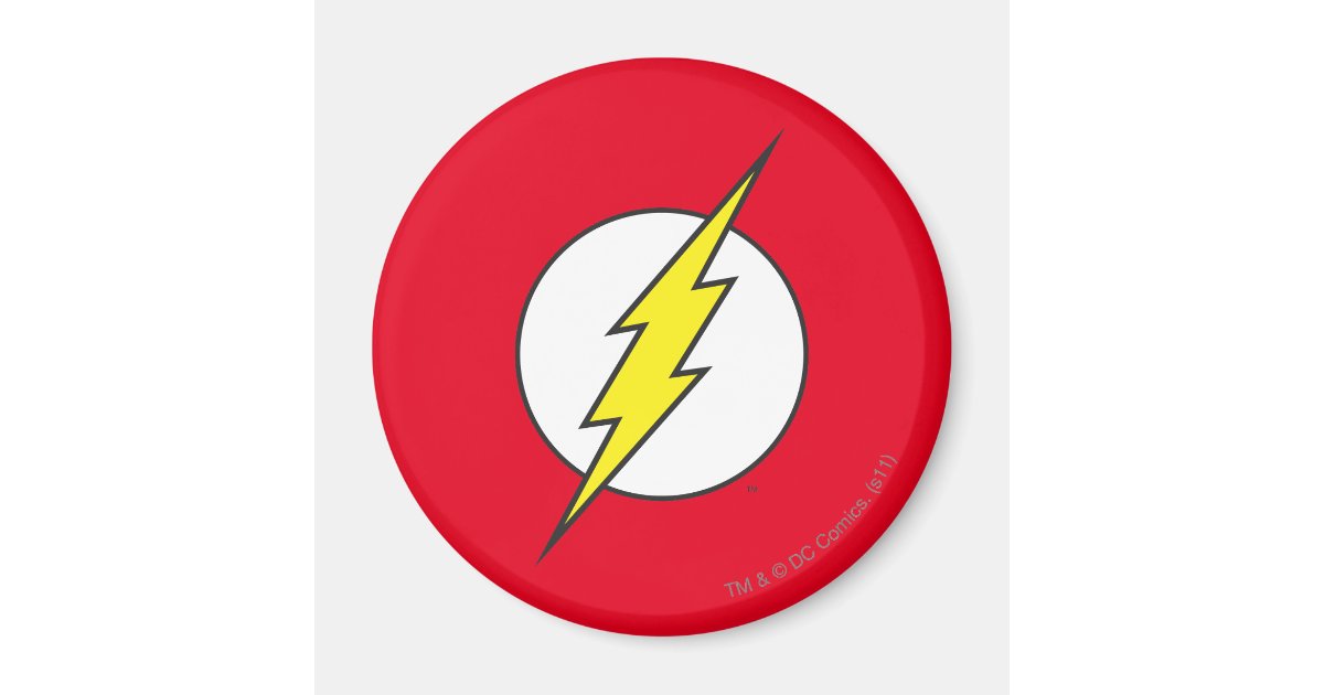The Flash | Lightning Bolt Magnet | Zazzle
