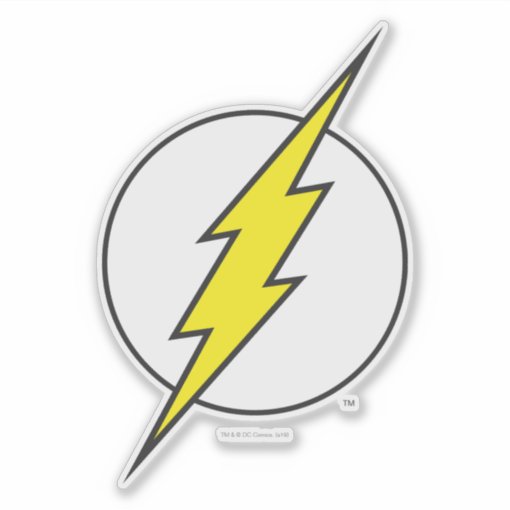 The Flash | Lightning Bolt Sticker | Zazzle