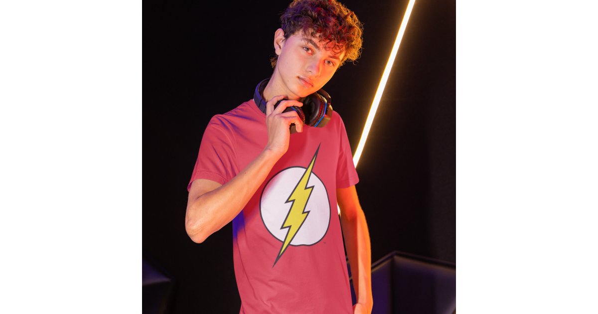 The Flash | Lightning Bolt T-Shirt | Zazzle