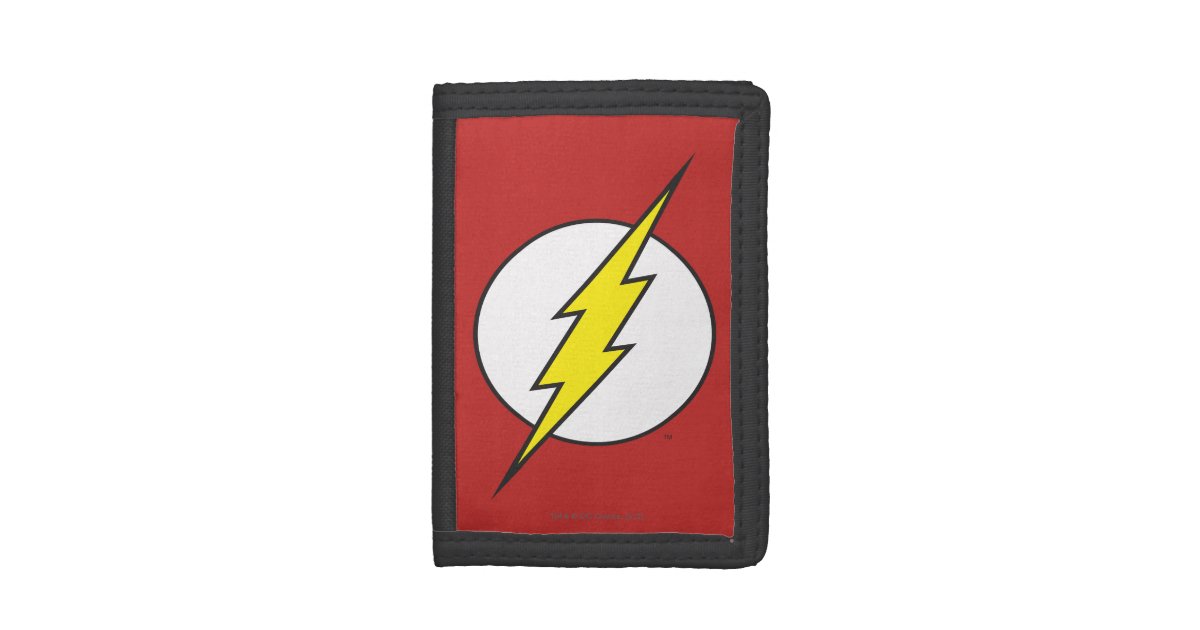 The Flash | Lightning Bolt Trifold Wallet | Zazzle