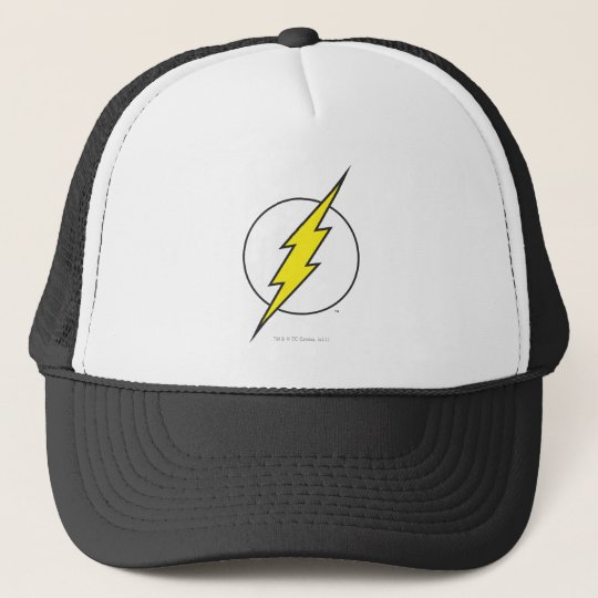 The Flash | Lightning Bolt Trucker Hat | Zazzle.com
