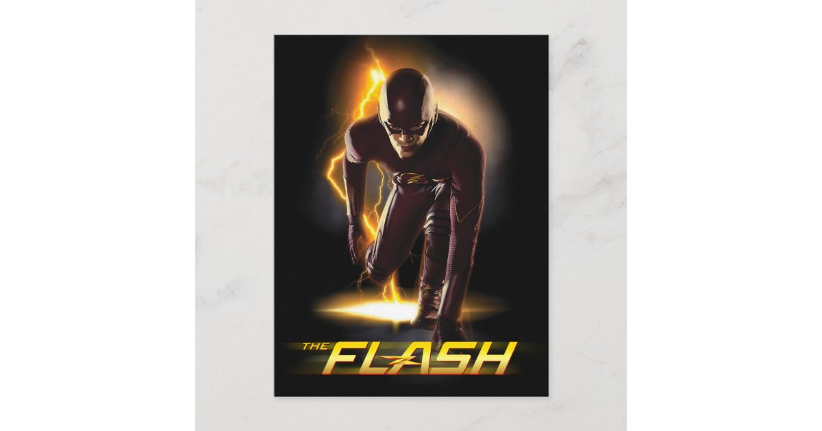 The Flash | Sprint Start Position Postcard | Zazzle
