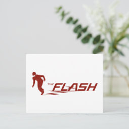 The Flash | Super Hero Name Logo Postcard | Zazzle