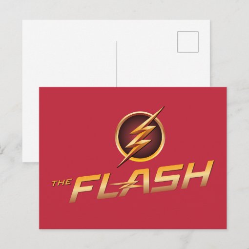 The Flash | TV Show Logo Postcard | Zazzle