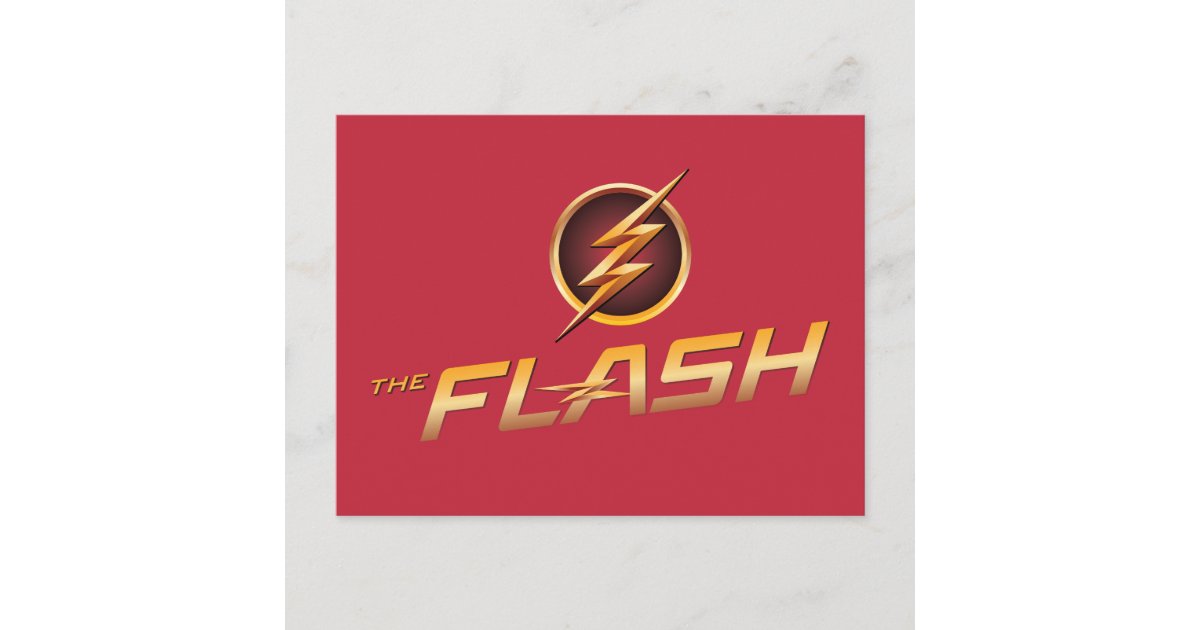 The Flash | TV Show Logo Postcard | Zazzle