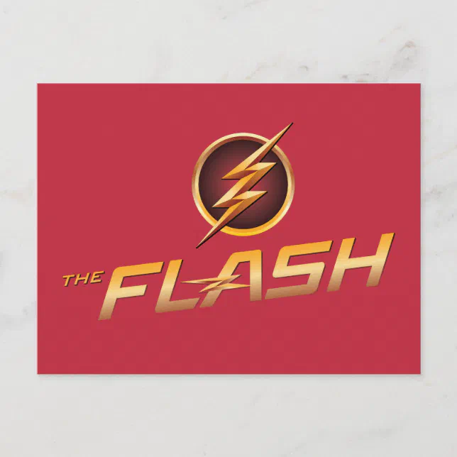 The Flash | TV Show Logo Postcard | Zazzle