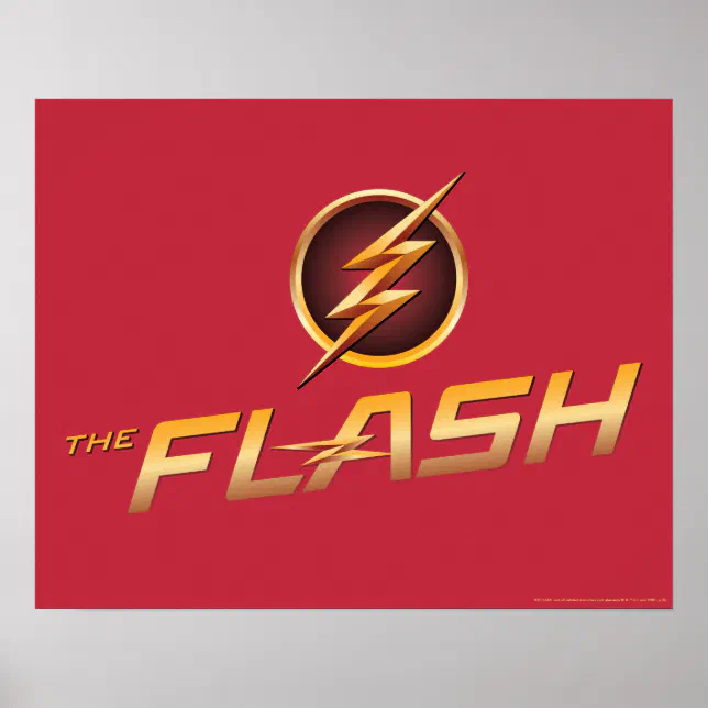 The Flash | TV Show Logo Poster | Zazzle