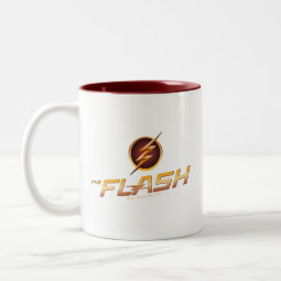 The Flash | TV Show Logo Two-Tone Coffee Mug | Zazzle