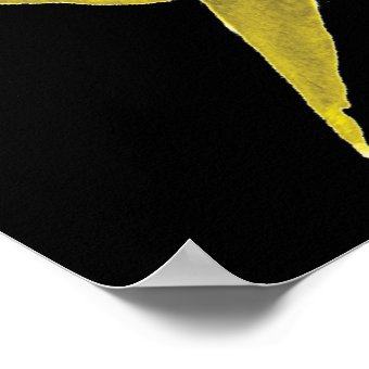 The Flash | Yellow Chest Emblem Poster | Zazzle