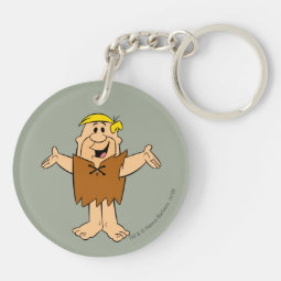 The Flintstones | Barney Rubble Keychain | Zazzle