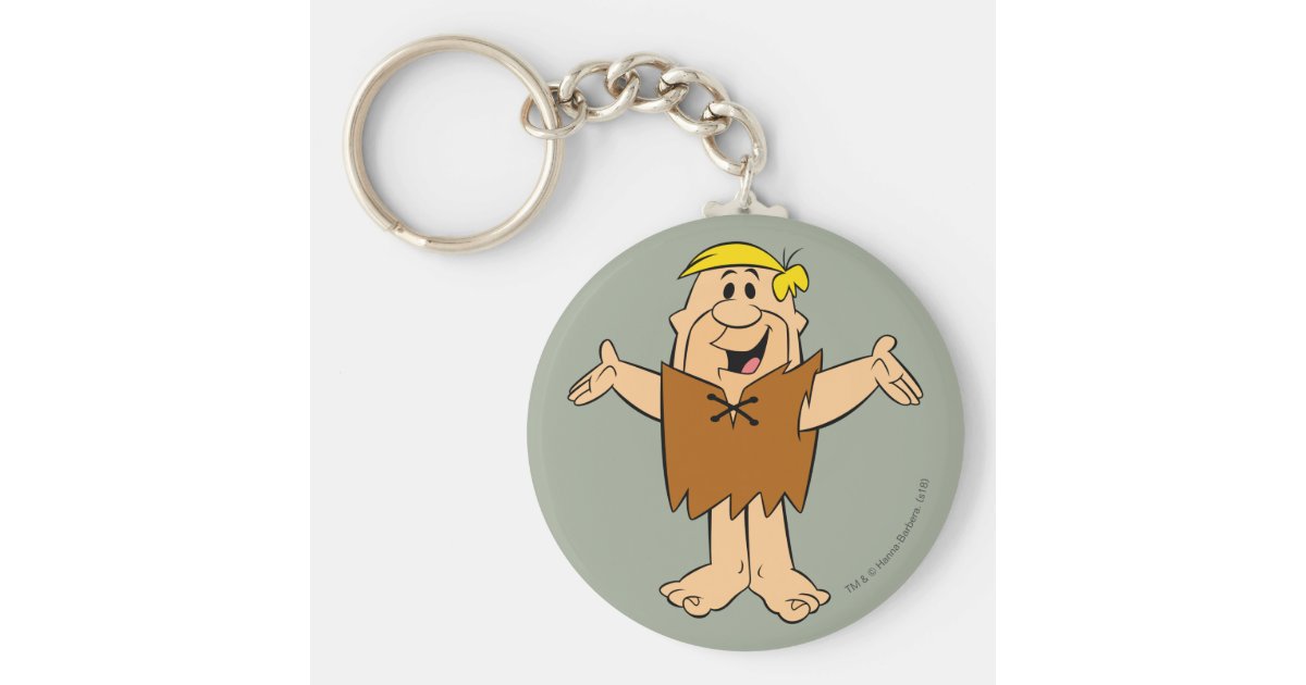 The Flintstones | Barney Rubble Keychain | Zazzle.com
