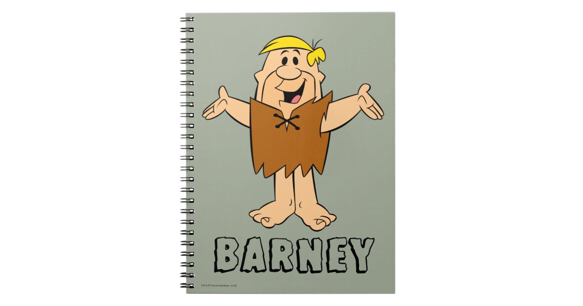 The Flintstones | Barney Rubble Notebook | Zazzle