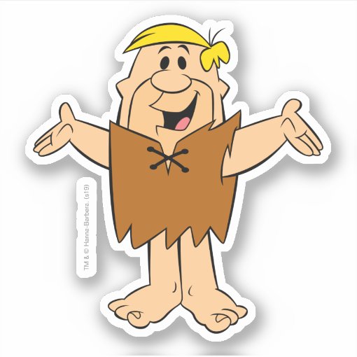 The Flintstones | Barney Rubble Sticker | Zazzle