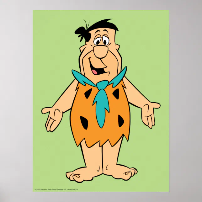 The Flintstones | Fred Flintstone Poster | Zazzle