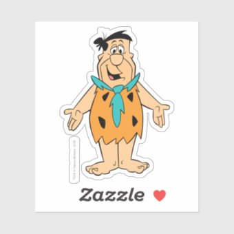 The Flintstones | Fred Flintstone Sticker | Zazzle