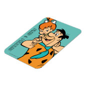 The Flintstones | Fred & Pebbles Flintstone Magnet | Zazzle