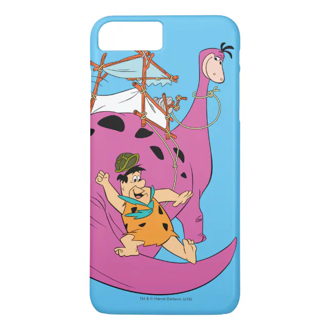 The Flintstones | Fred Sliding Down Tail Case-Mate iPhone Case | Zazzle