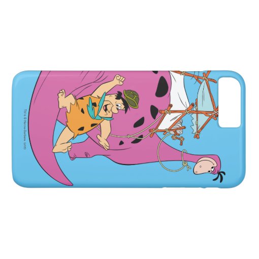 The Flintstones | Fred Sliding Down Tail Case-Mate iPhone Case | Zazzle