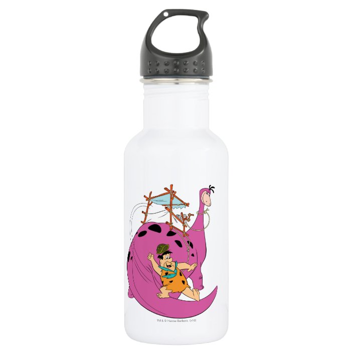 The Flintstones | Fred Sliding Down Tail Stainless Steel Water Bottle ...