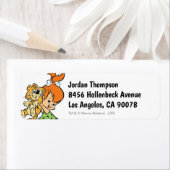 The Flintstones | Pebbles & Her Tiger Label | Zazzle