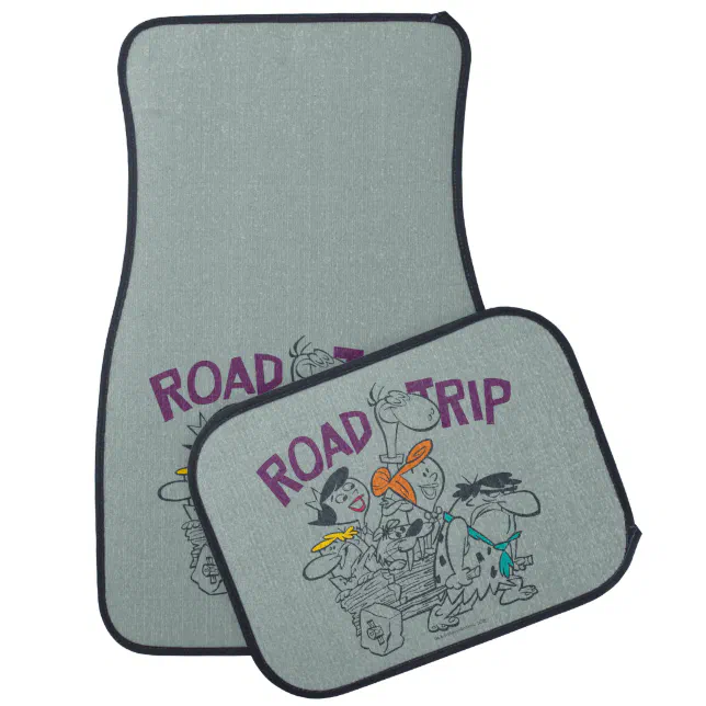 The Flintstones | Road Trip Car Floor Mat | Zazzle