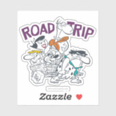 The Flintstones | Road Trip Sticker | Zazzle