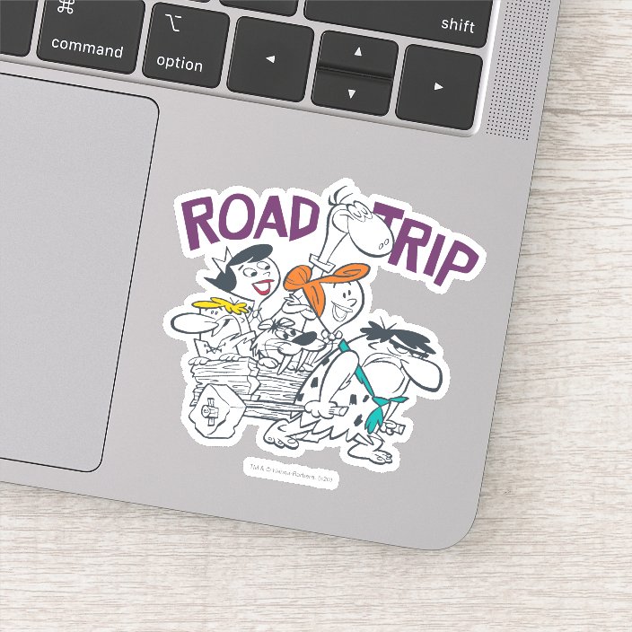 The Flintstones | Road Trip Sticker | Zazzle.com