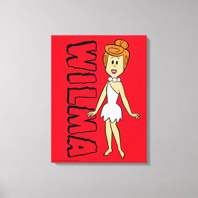 The Flintstones | Wilma Flintstone Canvas Print | Zazzle