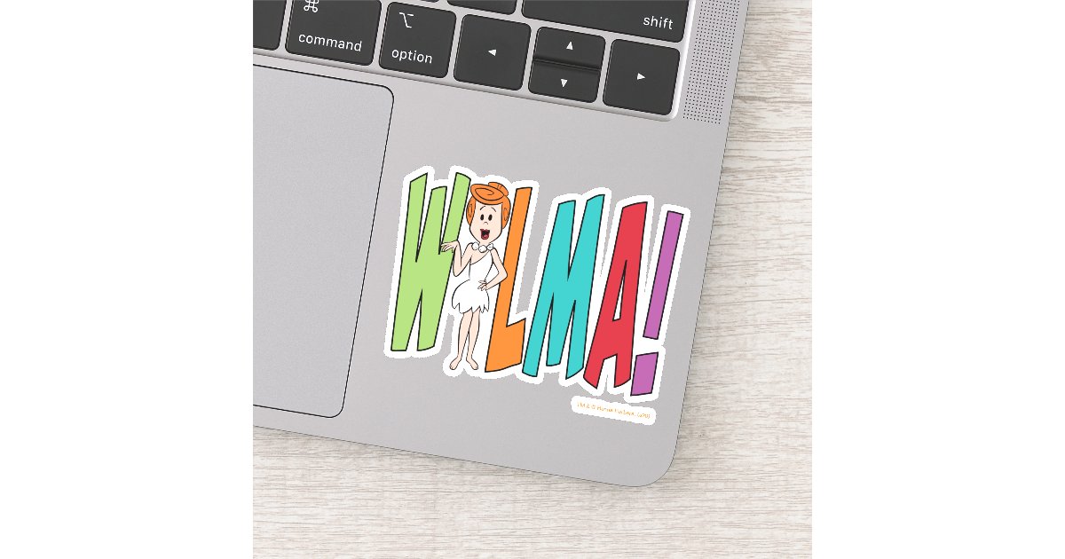 The Flintstones | WILMA! Sticker | Zazzle