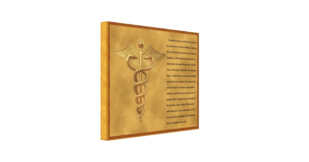 The Florence Nightingale Pledge Canvas Print | Zazzle
