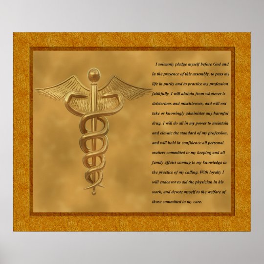 The Florence Nightingale Pledge Poster | Zazzle.com