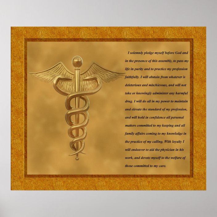 The Florence Nightingale Pledge Poster | Zazzle.com