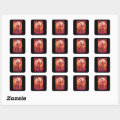 The fool - Tarot Card Gift Square Sticker | Zazzle