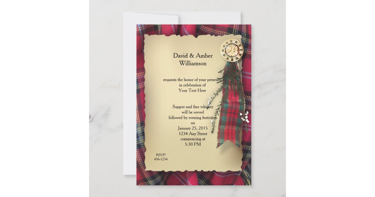 The "Formal" generic Invitation | Zazzle
