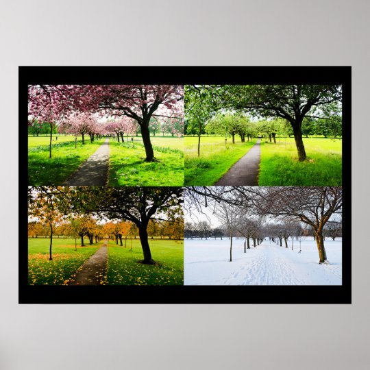 The Four Seasons Poster | Zazzle.com