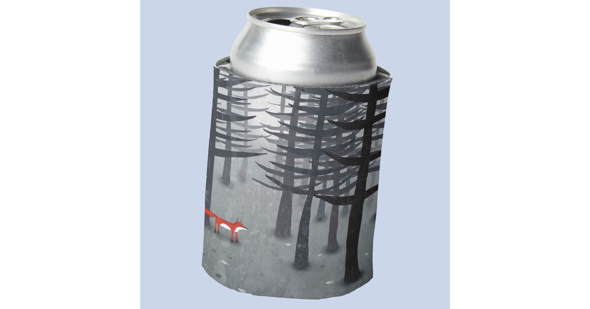 The Fox and the Forest Can Cooler | Zazzle