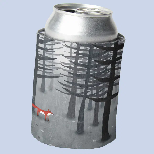 The Fox and the Forest Can Cooler | Zazzle