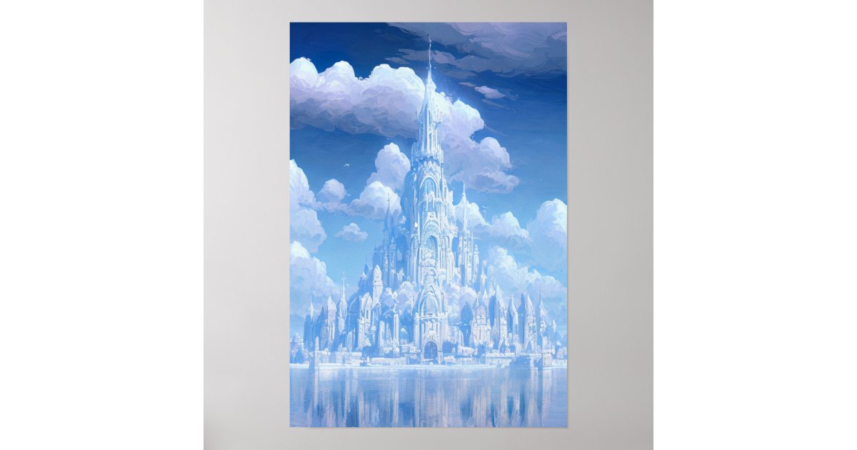 The Frozen Fortress Poster | Zazzle