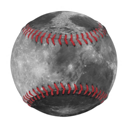 The Full Moon Baseball | Zazzle