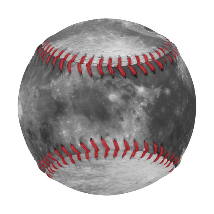The Full Moon Baseball | Zazzle.com